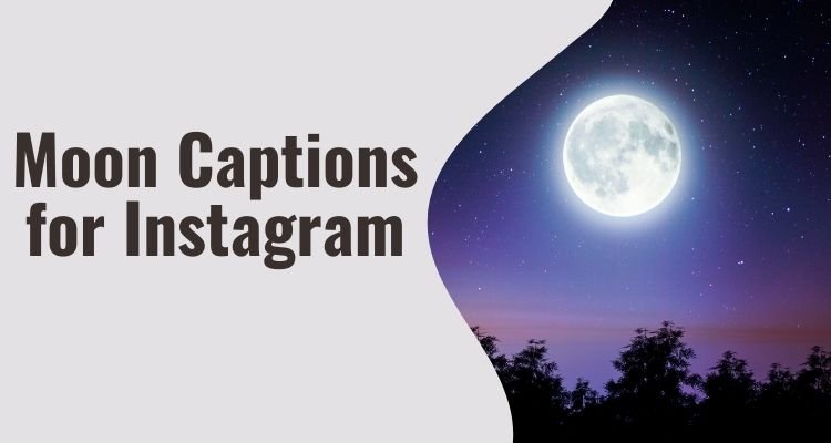 Moon Captions for Instagram🌙 For Every Moment