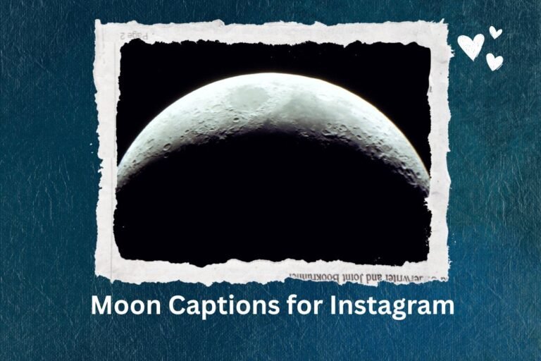 Moon Captions for Instagram🌙 For Every Moment